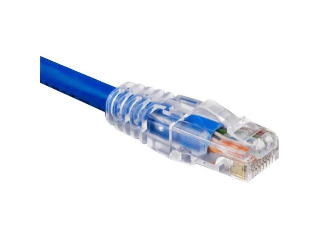 WELTRON 90-C5ECB-BL-001 1FT CAT 5E BLUERJ45 SNAGLESS NETWORK PATCH CABLE - 1 FT RJ45 M/M ...