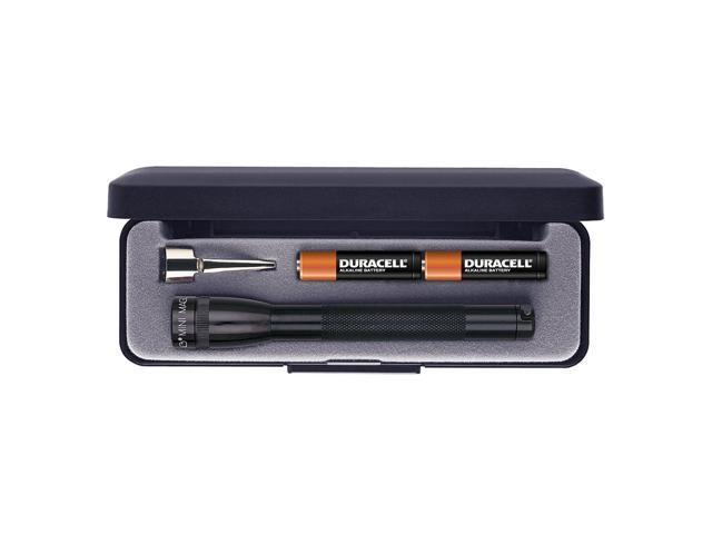 MagLite AAA Mini Maglite Flashlight with Presentation Box, Black ...