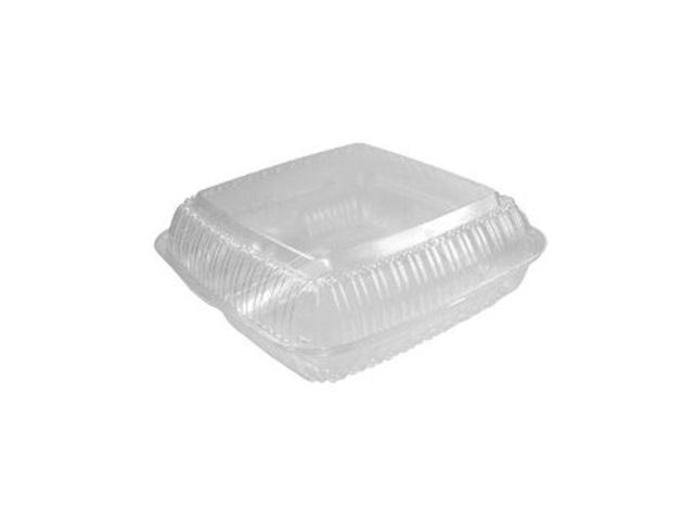 9 x 8 x 3 Plastic 3 Compartment Clear Hinged Container 250 CT - Newegg.com