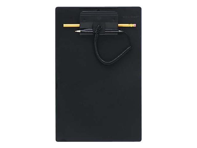 Mmf Industries Clipboard w/ Coil Pen Refillable Pen 8-1/2"x11" Black ...