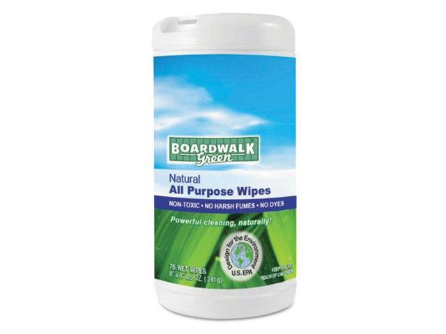 Natural All Purpose Wipes 7 x 8 Unscented 75/Canister - Newegg.com