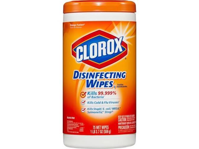 Clorox Disinfecting Wipes Kitchen Orange 6/75Ct - Newegg.com