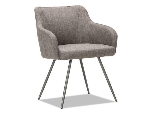 Alera Captain Series Guest Chair Gray Tweed CS4351 - Newegg.com