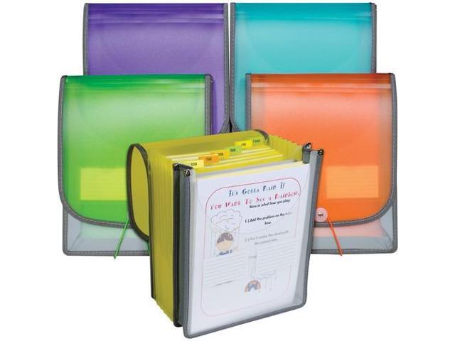 C-Line 7-pocket Vertical Backpack File - Letter - 8 1/2" x 11" Sheet ...