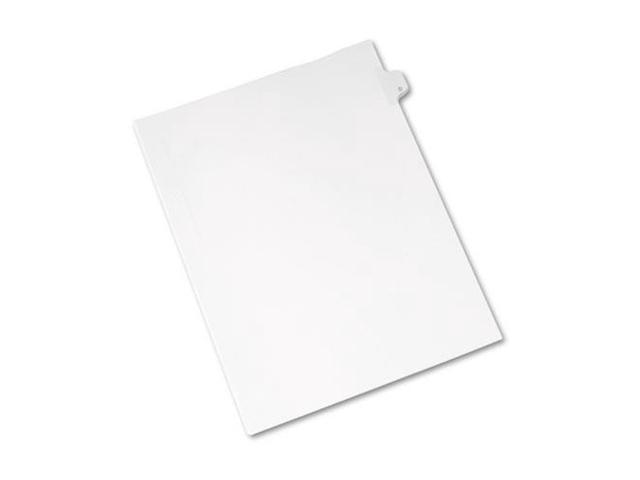 Avery 82166 Allstate-Style Legal Side Tab Divider, Title: D, Letter ...