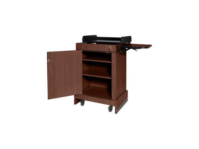 AmpliVox Sound Systems - MULTIMEDIA COMPUTER LECTERN NON-SOUND-MAHOGANY ...