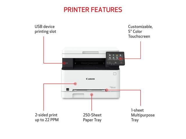 Canon imageCLASS MF653Cdw Wireless Laser Multifunction Printer Color ...