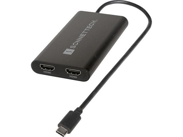 Sonnet DisplayLink USB Type-C to Dual HDMI Adapter #USBC-DHDMI - Newegg.com