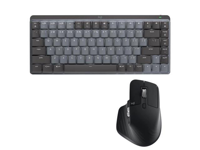 Logitech MX Mechanical Mini Wireless Keyboard, Linear, Graphite w/3S ...