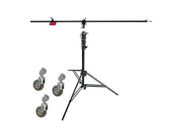 Manfrotto Black Heavy Duty 3-Section Boom with 3071 Stand (#085B ...
