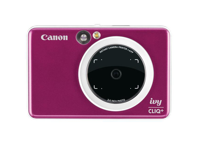 Canon CLIQPRRED IVY CLIQ+ Instant Camera - Ruby Red - Newegg.com