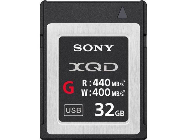 Sony 32GB XQD Memory Card G Series (up to 440MB/s Read) w/ File rescue ...