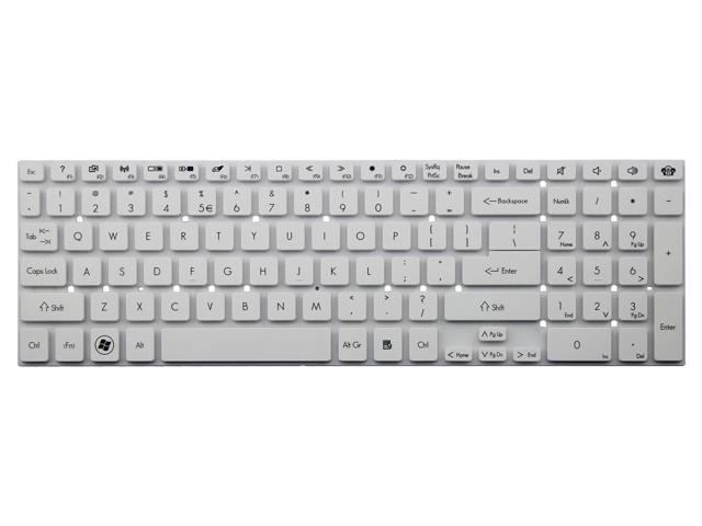 New Laptop Keyboard for Gateway NV52L NV55S NV56R NV57H NV75S NV77H, US ...