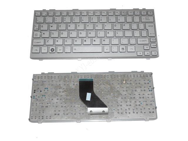 New US Keyboard For Toshiba Mini NB300 NB305 NB500 NB505 Silver ...
