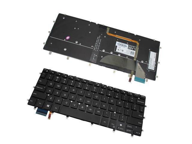 New for Dell XPS 13 9343 13 9350 9360 Keyboard US Backlit 0DKDXH NSK ...