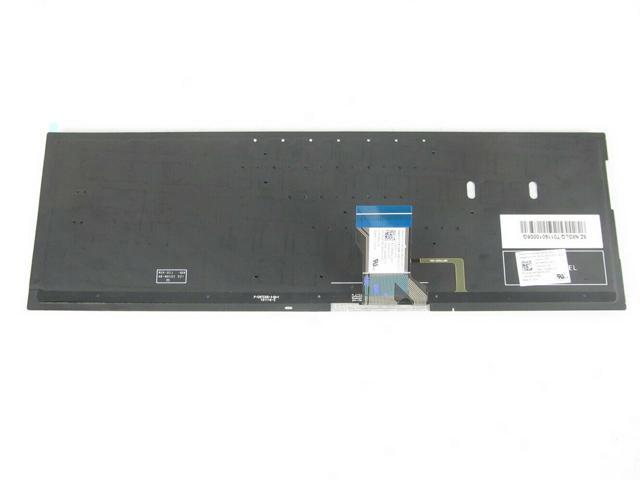 New US Black English Backlit Laptop Keyboard (without palmrest) for ...