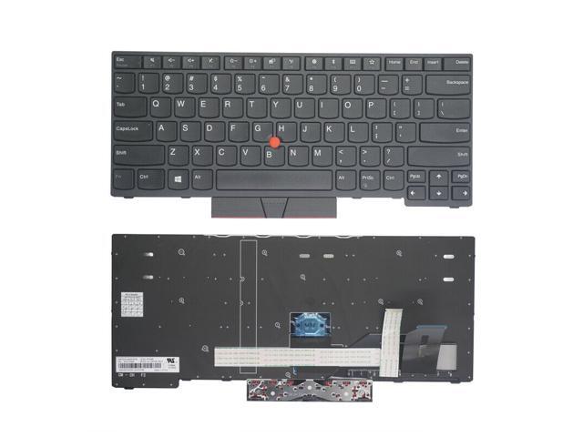 New US Black English Laptop Keyboard (with black frame) Replacement for ...