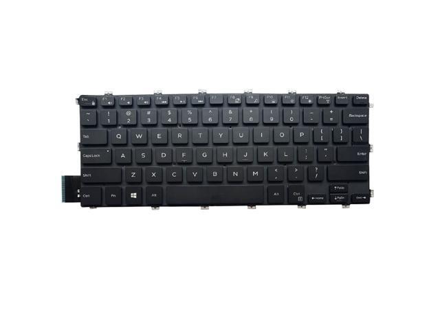 New US Black English Backlit Laptop Keyboard (without palmrest) for ...