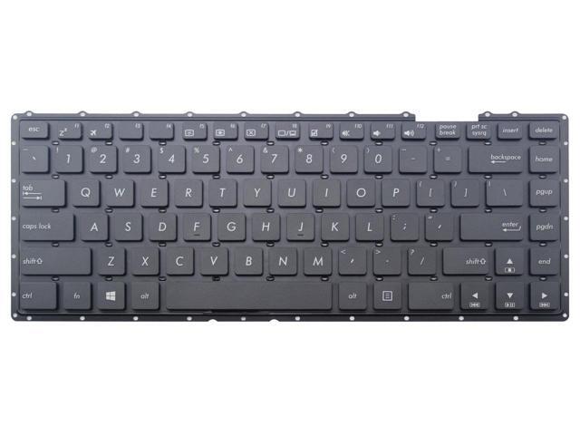 New US Black English Laptop Keyboard (without frame) For ASUS A456 ...