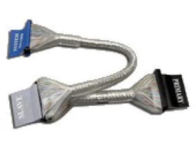 Nexhi 24" 2 Device Rounded IDE Cable Clear Ultra ATA 133 IDE Cable ...