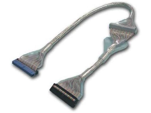 Nexhi 24" 2 Device Rounded IDE Cable Clear Ultra ATA 133 IDE Cable ...