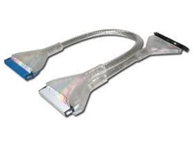 Nexhi 24" 2 Device Rounded IDE Cable Clear Ultra ATA 133 IDE Cable ...