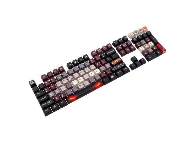 CORN Heat Sublimation PBT Keycap Upgrade 108 Key Set, Opaque Cherry MX ...