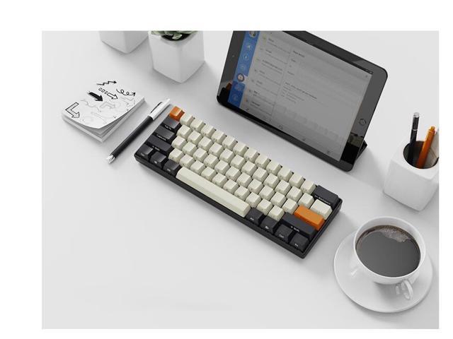 A-jazz AK61 Bluetooth Wireless and USB Wired Dual Connectivity ...