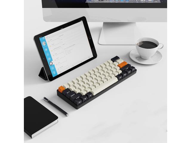 A-jazz AK61 Bluetooth Wireless and USB Wired Dual Connectivity ...