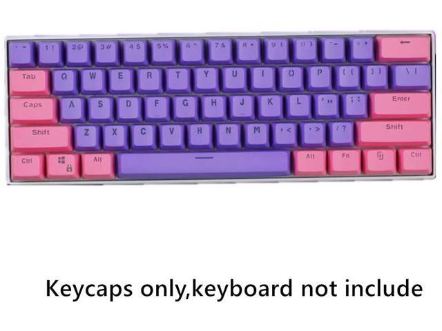CORN 61 Key Layout OEM Profile PBT Thick Keycaps for 60% Mechanical ...