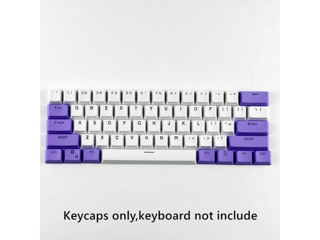 CORN 61 Key Layout OEM Profile PBT Thick Keycaps for 60% Mechanical ...