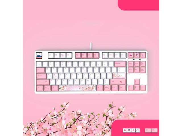 Langtu Ergonomic Design F87 Compact Layout 87Keys Mechanical Gaming ...