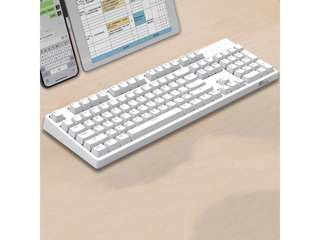 Royal Kludge RK987 Ergonomic Design, USB Wired/Bluetooth Dual ...