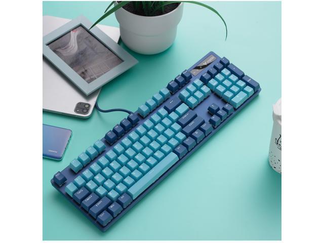 Corn V500 Pro Wired Gaming Keyboard Anti-Ghosting 104 Keys Gaming ...