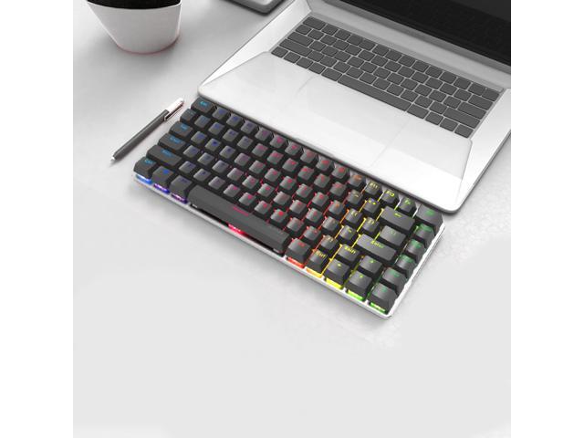 UrChoiceLtd® Ajazz Geek AK3 Usb RGB Wired Gaming Mechanical Keyboard ...