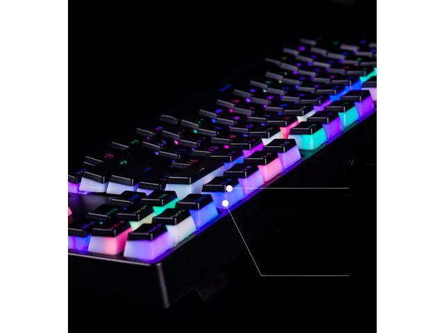 CORN Gaming Mechanical USB TYPE-C Wired Keyboard LANG MK8 RGB Ergonomic ...