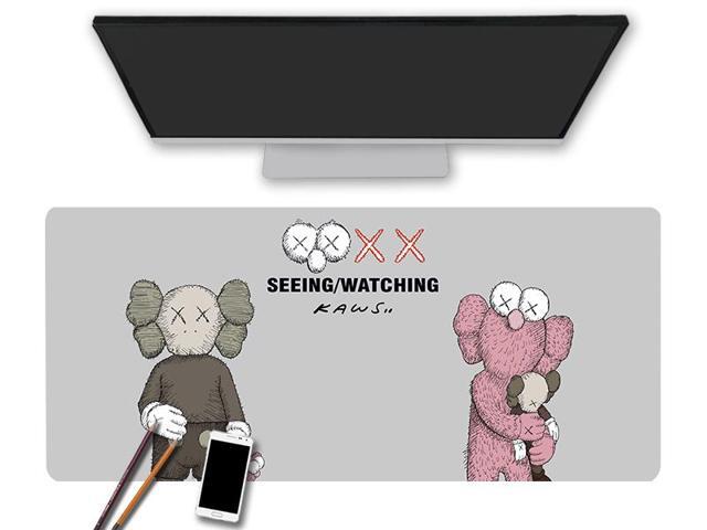 Corn Large Gaming Mouse Pad with Stitched Edges,Extended Desk Pad & Non ...