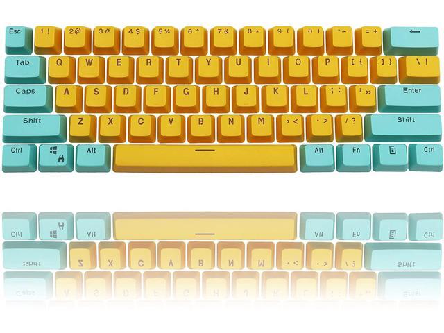 Corn 61 PBT Keycaps for 60 Percent, Keycap Set for Mechanical Gaming ...