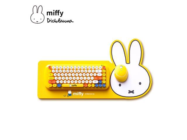 Miffy Wireless Usb Keyboard Game for Laptop Notebook Keyboard and Mouse ...