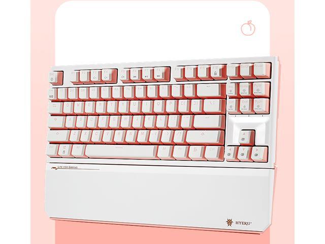 CORN X3 Mechanical Gaming Keyboard White LED Backlit Wired/2.4G ...