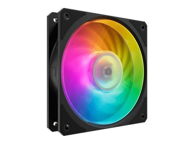 Cooler Master Mobius 120 Ring Blade Fan, Interconnecting Blades, Loop ...