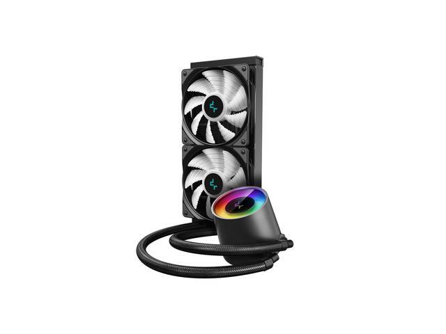 DEEPCOOL Castle 240 V2+, RGB LED,ceramic shaft, dynamic Balance ...