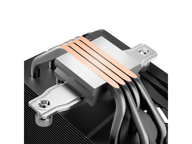 PCCOOLER K4 CPU cooler,130mm booster fan, super reverse gravity 4 heat ...