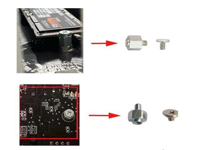 M.2 Screw Kit,NVMe Screw m.2 SSD Mounting Kit,Compatible ASUS ...