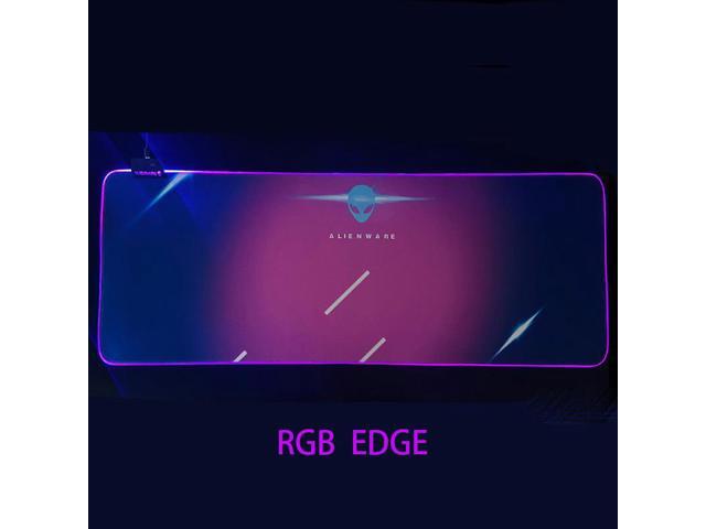 Alienware Extended RGB Gaming MousePad Oversized Desktop Thickened ...