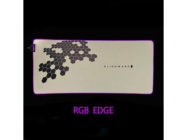 Alienware Extended RGB Gaming MousePad Oversized Desktop Thickened ...