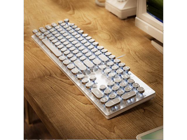 HP Mechanical Gaming Keyboard Game Esports Special Keyboard with White ...