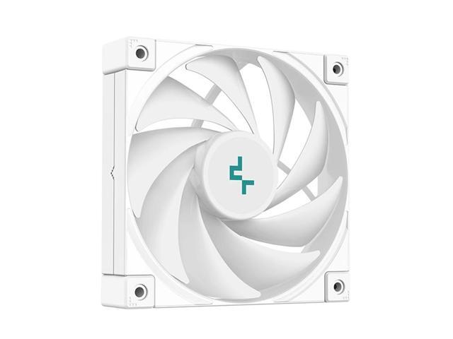 DeepCool FK120 PC Fan 120mm (White) 1850RPM FDB Computer Case Fan 4-Pin PWM 68.99CFM Cooling Fan ...