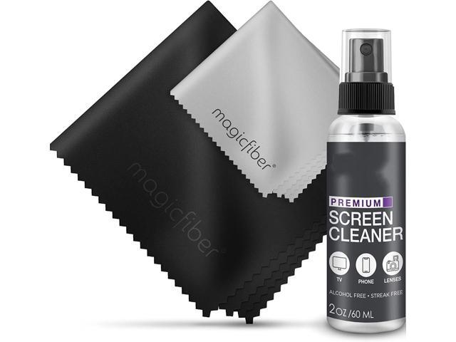 Screen Cleaner Spray Kit - TV, Laptop & Computer Screen Cleaner - Great ...