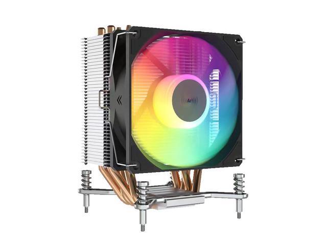 Corn E2 CPU Cooler PC Air Cooling Radiator,125mm Height,4 Heat Pipes ...